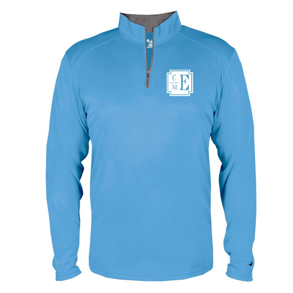 CM Eppes Bulldogs Performance 1/4 Zip | Monogram | Screen Printing ...