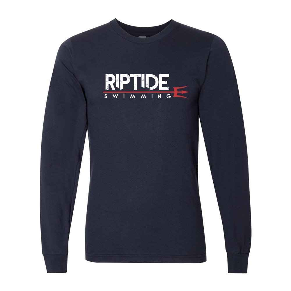Riptide Swimming | Word Logo | Long-Sleeve Tee | Multiple Colors ...
